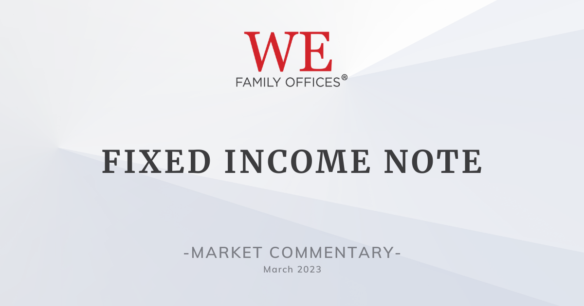 Fixed Income Note - WE Family Offices
